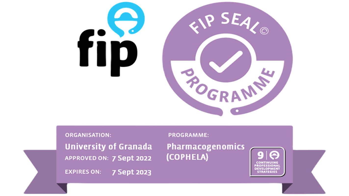 FIP Seal for the Pharmacogenomics Program | Cophela